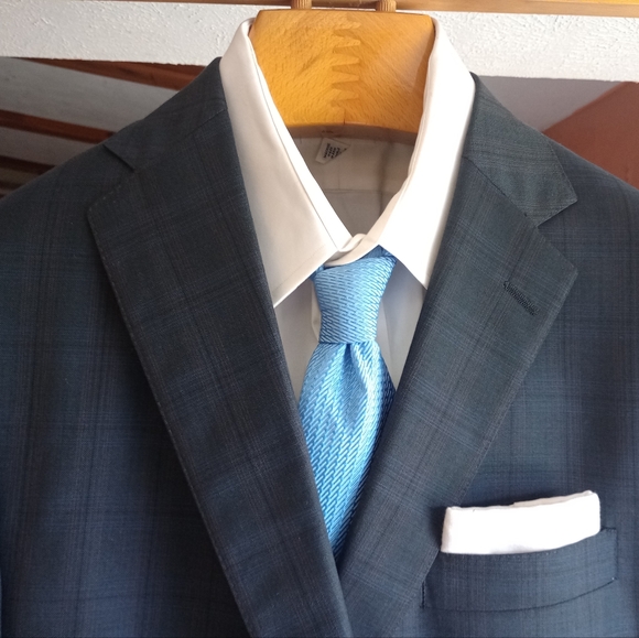 Hart Schaffner Marx | Suits & Blazers | Hart Schaffner Marx Mens Navy ...